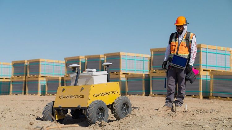 Solar Farms | Robotic construction layout solutions